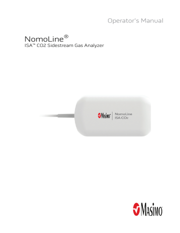 Masimo NomoLine ISA CO2 Operator's Manual | Manualzz