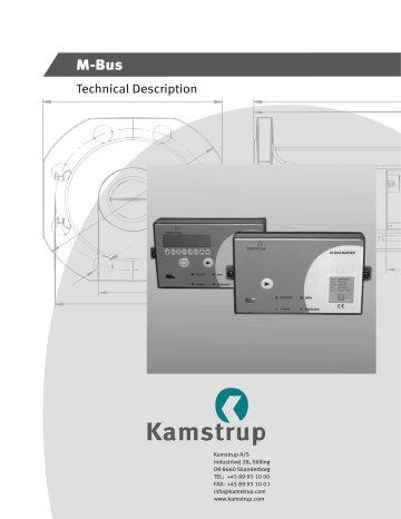 Kamstrup M-Bus Technical Description | Manualzz