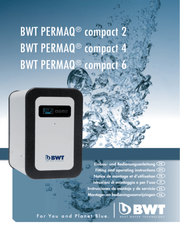 BWT PERMAQ compact 2 Fitting And Operating Instructions | Manualzz