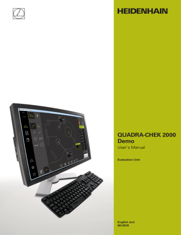 HEIDENHAIN QUADRA-CHEK 2000 Demo User Manual | Manualzz