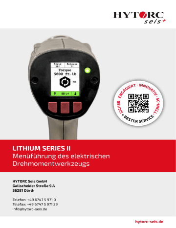 HYTORC seis+ LST LITHIUM II Serie Handbuch | Manualzz