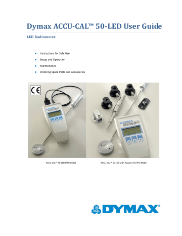 dymax ACCU-CAL 50-LD User Manual | Manualzz