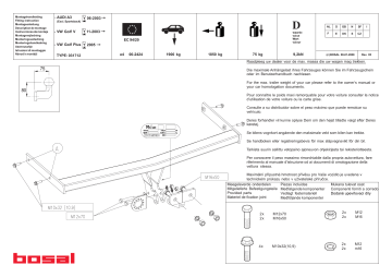 bosal 031712 Instrucciones De Montaje | Manualzz