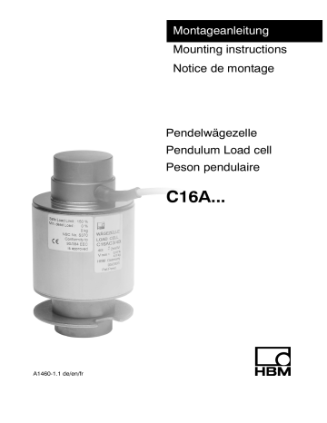 HBM C16A C3 Mounting Instructions | Manualzz