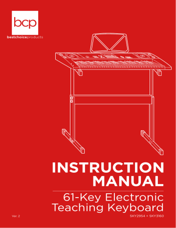 BCP SKY3160 Instruction Manual | Manualzz