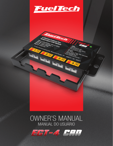 FuelTech EGT-4 CAN Owner's Manual | Manualzz