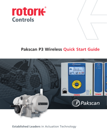 ROTOR Pakscan Quick Start Manual | Manualzz
