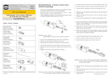 HARTING Han 1 A Montageanleitung | Manualzz