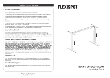 Flexispot EC1B Installation Manual | Manualzz