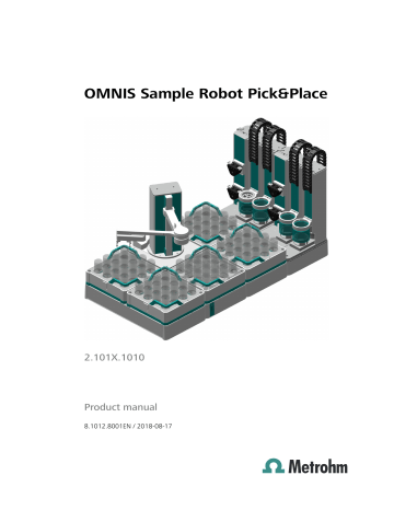 Metrohm OMNIS Sample Robot Pick&Place Product Manual | Manualzz