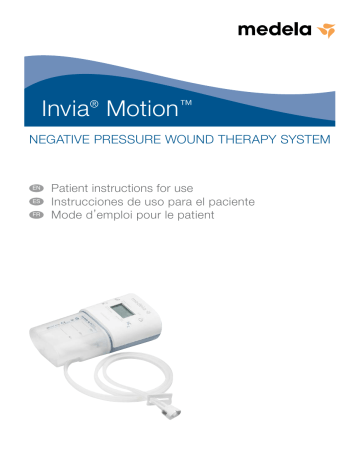 Medela Invia Motion NPWT Patient Instructions For Use | Manualzz
