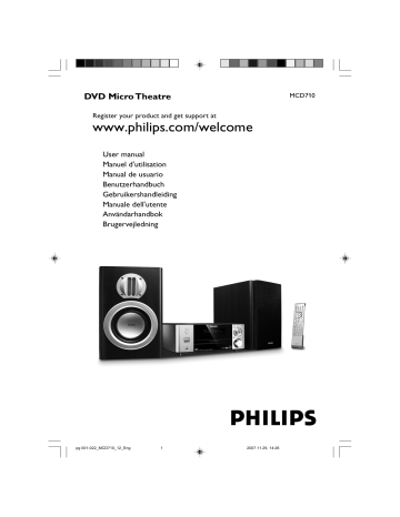 Philips MCD710 Owner Manual | Manualzz
