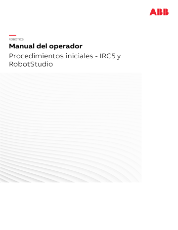 ABB IRC5 Manual de usuario | Manualzz