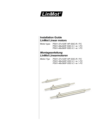 LinMot PS01-48x240F-SSC-C/ -w/ -FC Installation Manual | Manualzz