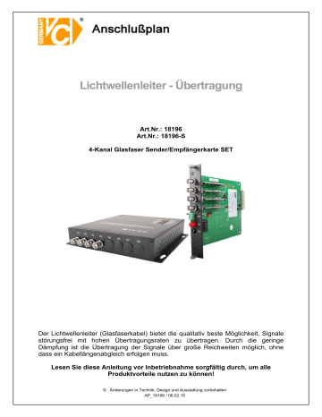 VC 18196 Anschlußplan | Manualzz