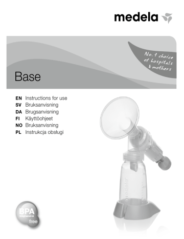 Medela Base Instructions For Use Manual | Manualzz