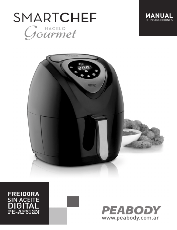 Peabody SMARTCHEF PE-AF612N Manual de usuario | Manualzz
