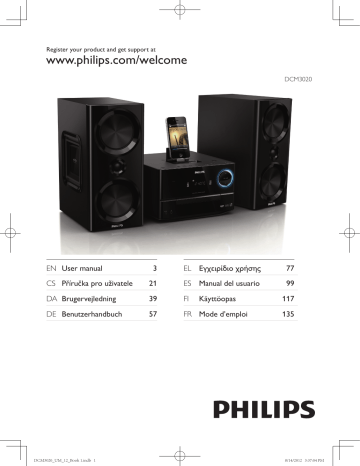 Philips DCM3020/12 Hi-Fi System User Manual | Manualzz