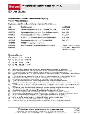 LABOM GA2191 Anleitung | Manualzz