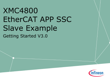 Infineon XMC4800 Getting Started | Manualzz