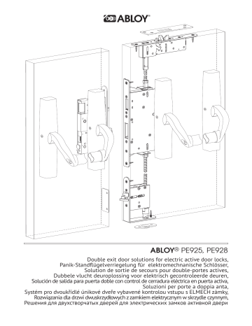 Abloy PE925 Manual | Manualzz