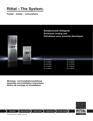 Rittal SK 3188640 Assembly And Installation Instructions Manual | Manualzz