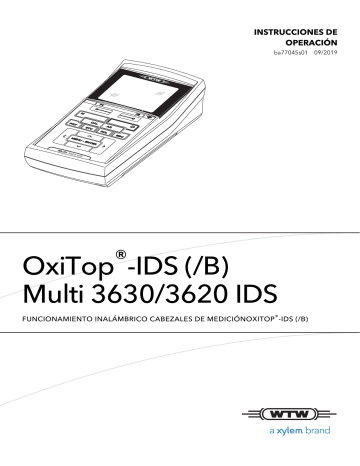 Xylem WTW Multi 3630 IDS Instrucciones de operación | Manualzz