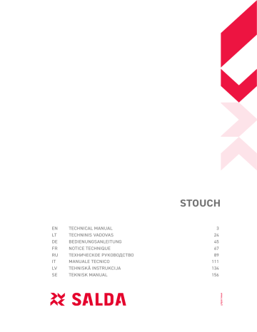 Salda Stouch Technical manual | Manualzz