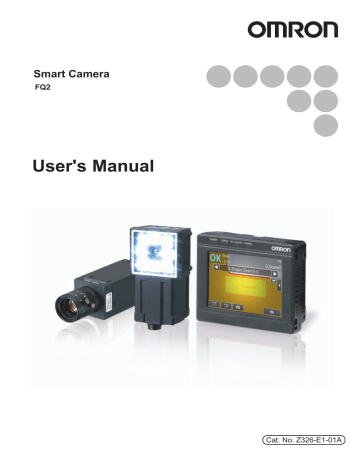 Omron FQ2 Series User Manual | Manualzz