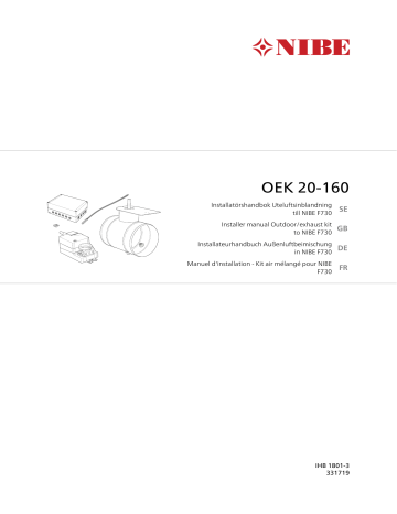 Nibe OEK 20-160 Installer Manual | Manualzz