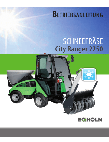 Egholm City Ranger 2250 Betriebsanleitung | Manualzz