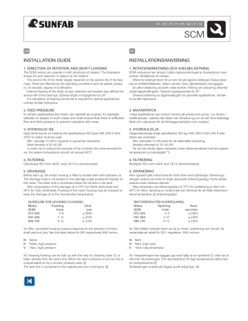 Sunfab SCM-SAE 012-034 B Einbauanleitung | Manualzz
