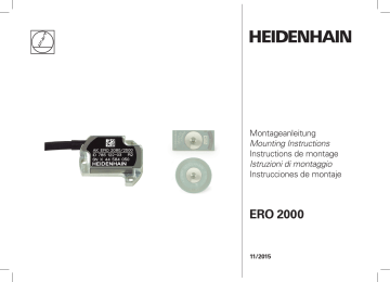 HEIDENHAIN ERO 2000 Montageanleitung | Manualzz