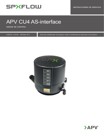 SPX FLOW APV CU4 AS-interface Manual de usuario | Manualzz