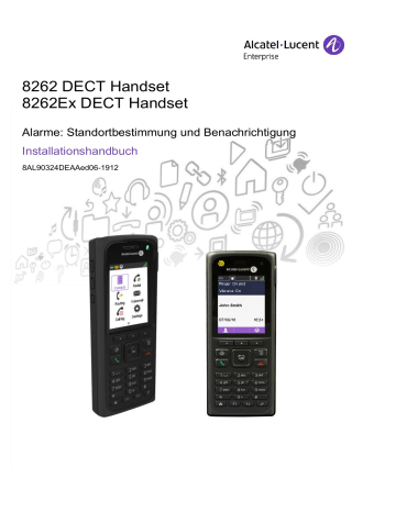 Alcatel-Lucent 8262, 8262Ex DECT Installationshandbuch | Manualzz