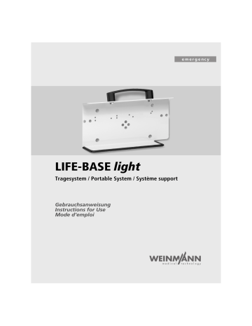 Weinmann LIFE-BASE light Mode d'emploi | Manualzz