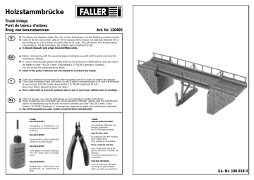 Faller 120495 Anleitung | Manualzz