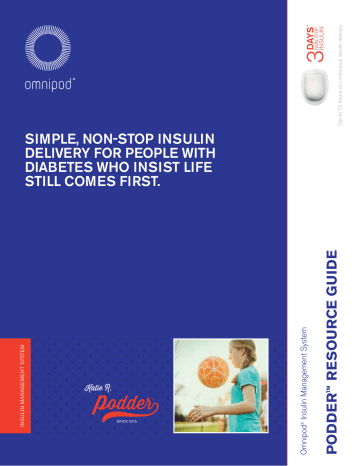 OmniPod PODDER Resource Manual | Manualzz