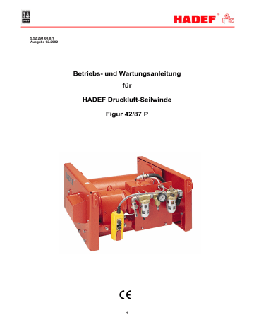 HADEF 42/78 P Betriebs- Und Wartungsanleitung | Manualzz