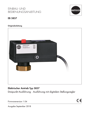 Samson 5857 Einbau- Und Bedienungsanleitung | Manualzz