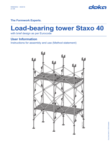 Doka Staxo 40 Instructions For Assembly And Use | Manualzz