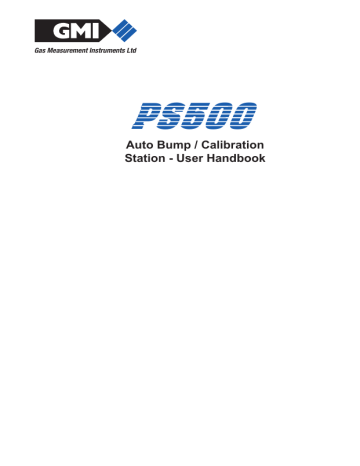GMI PS500 User Handbook Manual | Manualzz