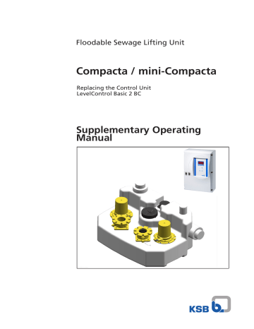 KSB Compacta, mini-Compacta Supplementary Operating Manual | Manualzz