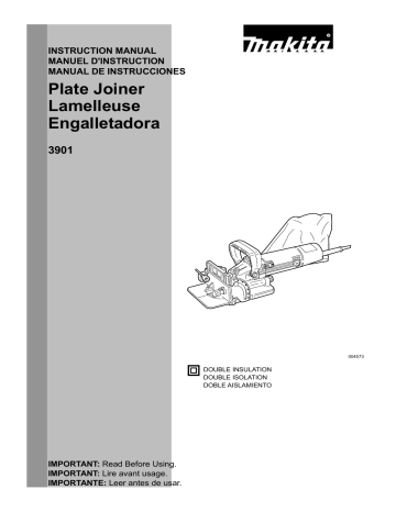 Makita 3901 Instruction Manual | Manualzz