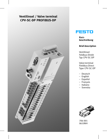Festo CPV-SC-FB Brief Description | Manualzz