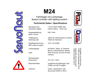 Servonaut M24 Manual | Manualzz