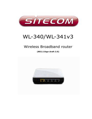 Sitecom wireless router 150n x1 Owner Manual | Manualzz