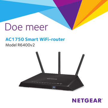 Netgear R6400v2 de handleiding | Manualzz