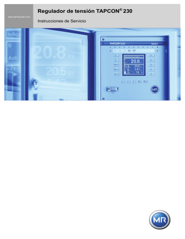 MR TAPCON 230 expert Manual de usuario | Manualzz