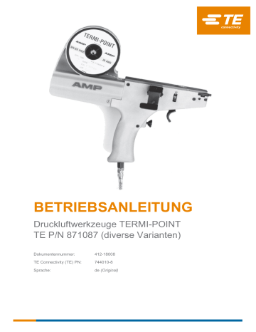 TE Connectivity TERMI-POINT 1-871087-1 Betriebsanleitung | Manualzz